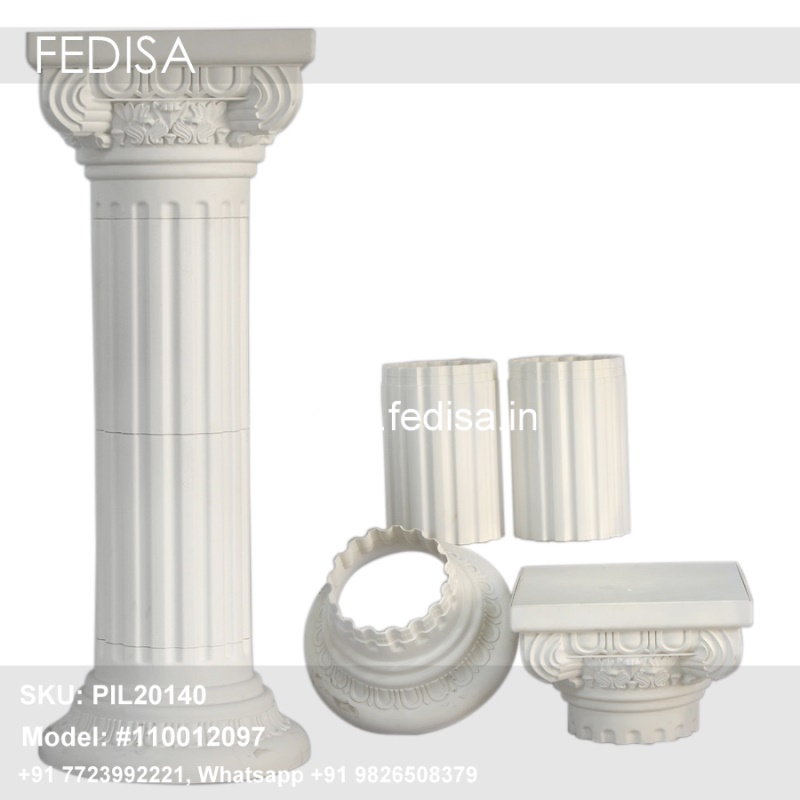 Pillar Footing Design Round Pillar Colour Design Pillar Partition Design