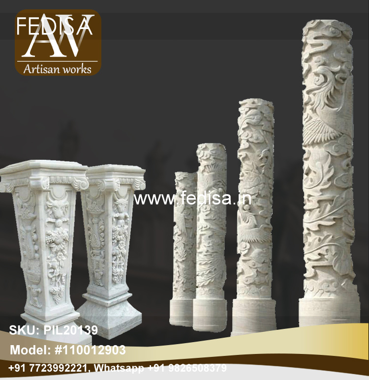 Design Of Concrete Pedestal For Steel Column Temple Pillar Painting ...
